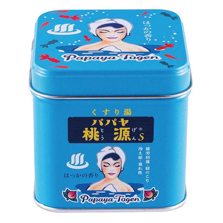 五洲藥品 Papaya Togen 桃源S入浴劑 薄荷香 70g《日藥本舖》－金石堂