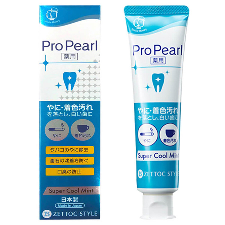Pro Pearl 淨白牙膏 勁涼薄荷100g《日藥本舖》－金石堂