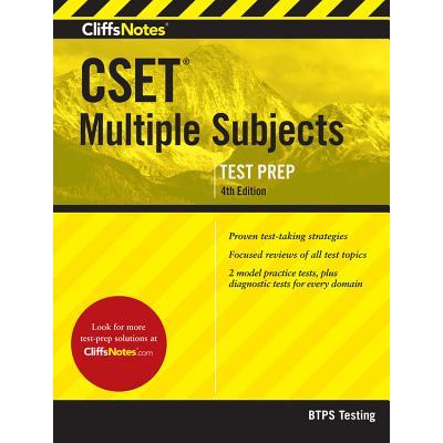Cliffsnotes Cset Multiple Subjects－金石堂