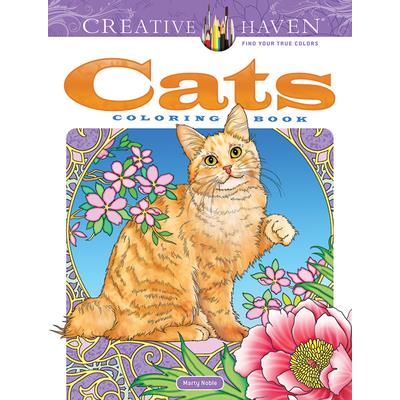Creative Haven Cats Coloring Book－金石堂