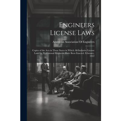 Engineers License Laws－金石堂